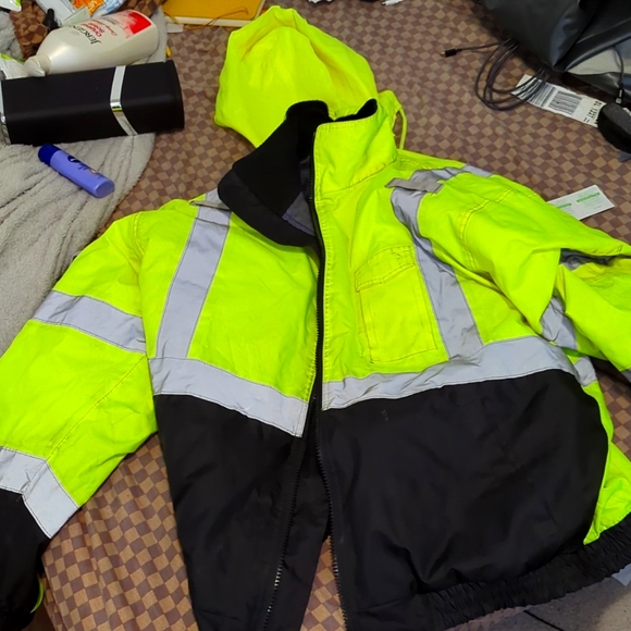 Jackets & Coats | Neon Jacket | Poshmark
